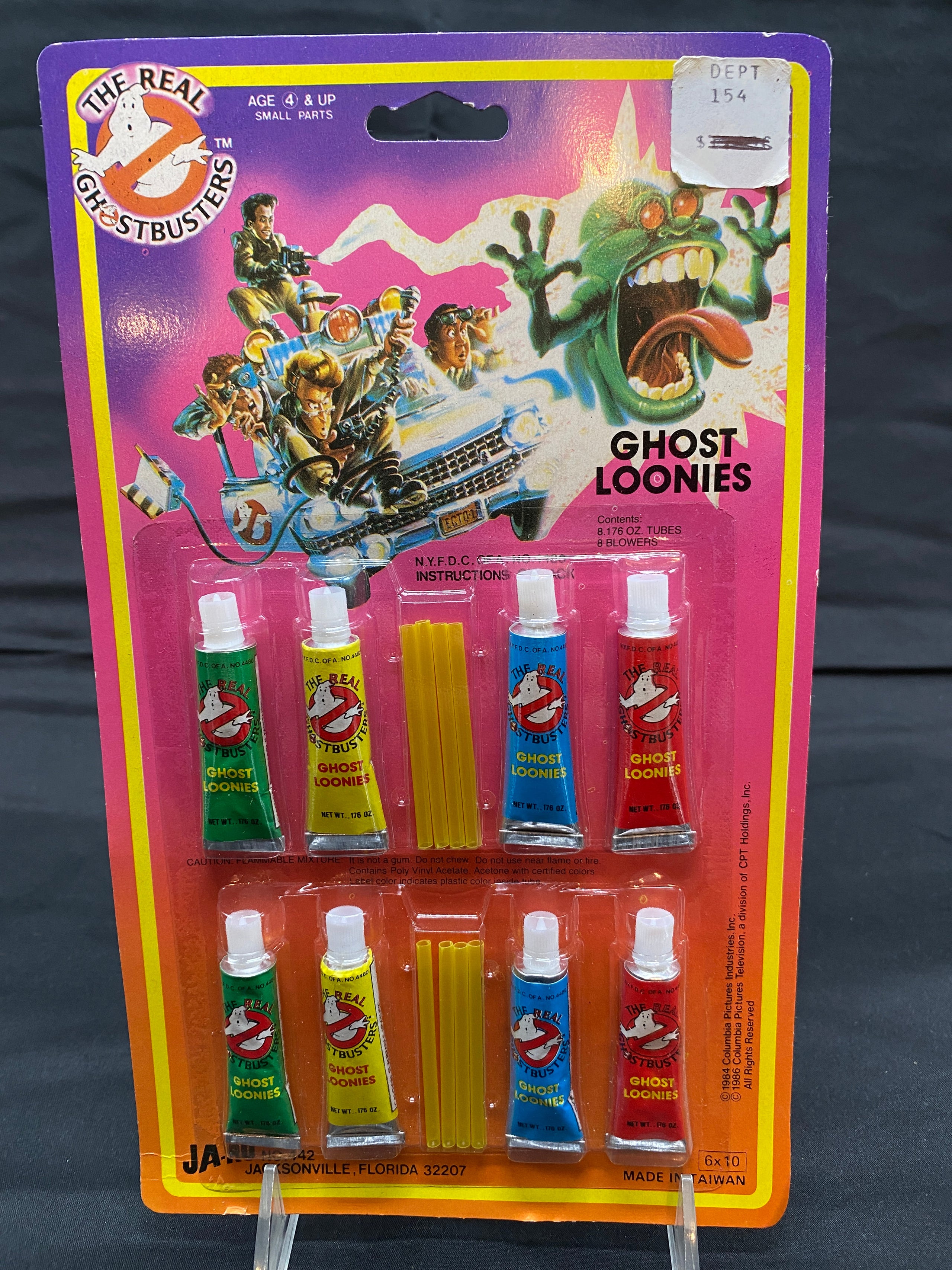 JA-RU REAL GHOSTBUSTERS GHOST LOONIES MOC - 1986 | Drtonguestoys.net